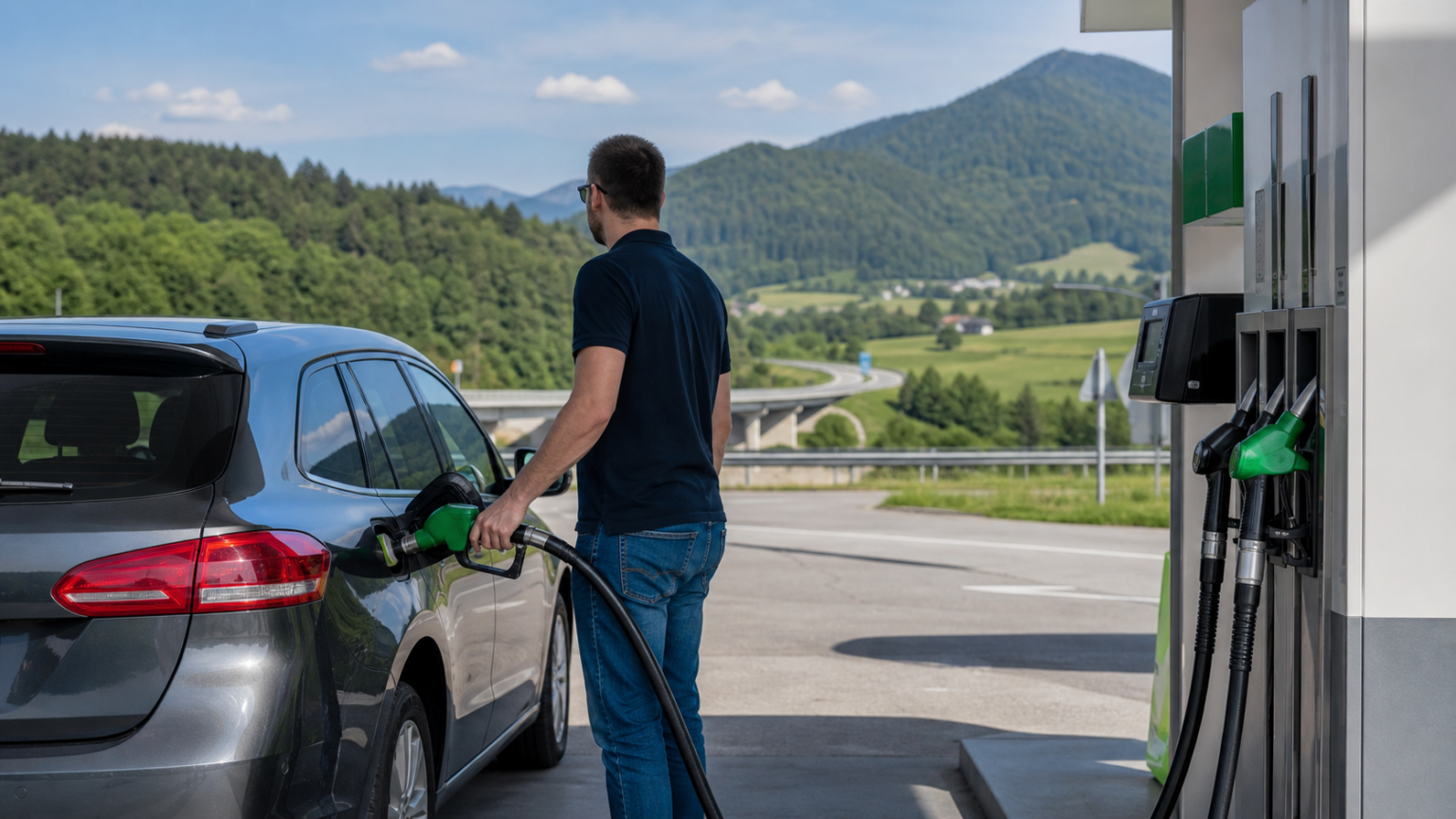 Elegantes Spritpreis Slowenien Aktuell Fotosnull